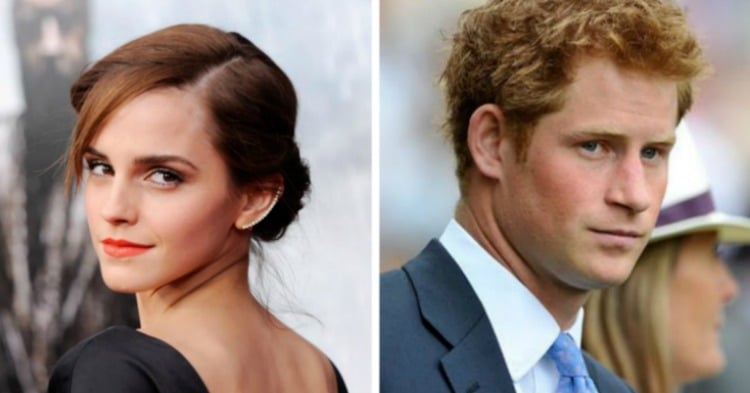 Emma Watson has responded to those Prince Harry rumours.
