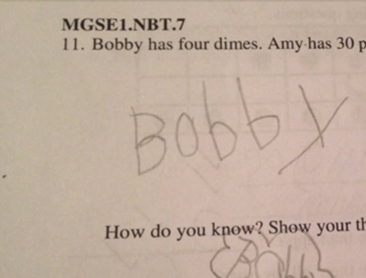 This Funny Maths Answer Shows This Kid Is Going Places 