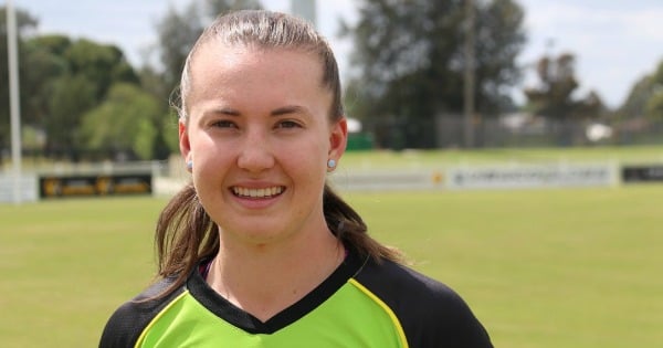 Rachel Trenaman is gearing up for a big season WBBL Sydney Thunder.