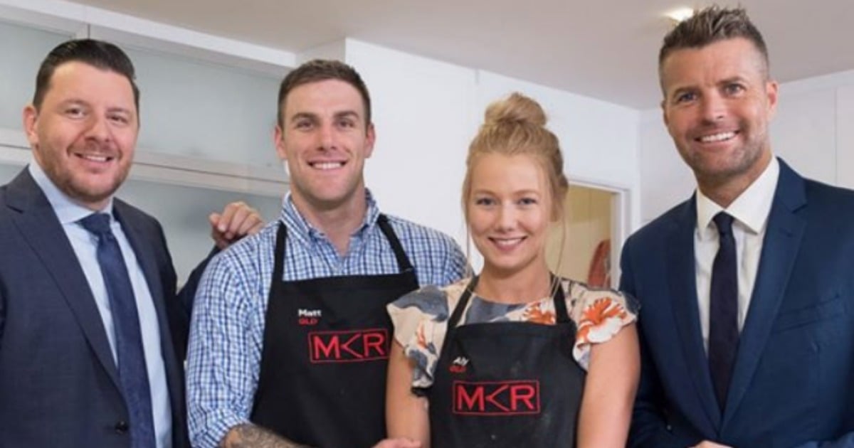 MKR couple applied for the show as 'part of a prank'.