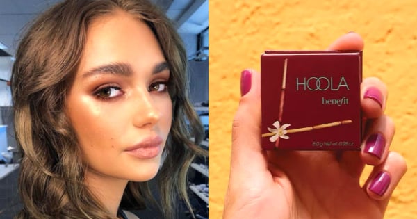 This cult Benefit bronzer, Hoola bronzer, is on sale right now.