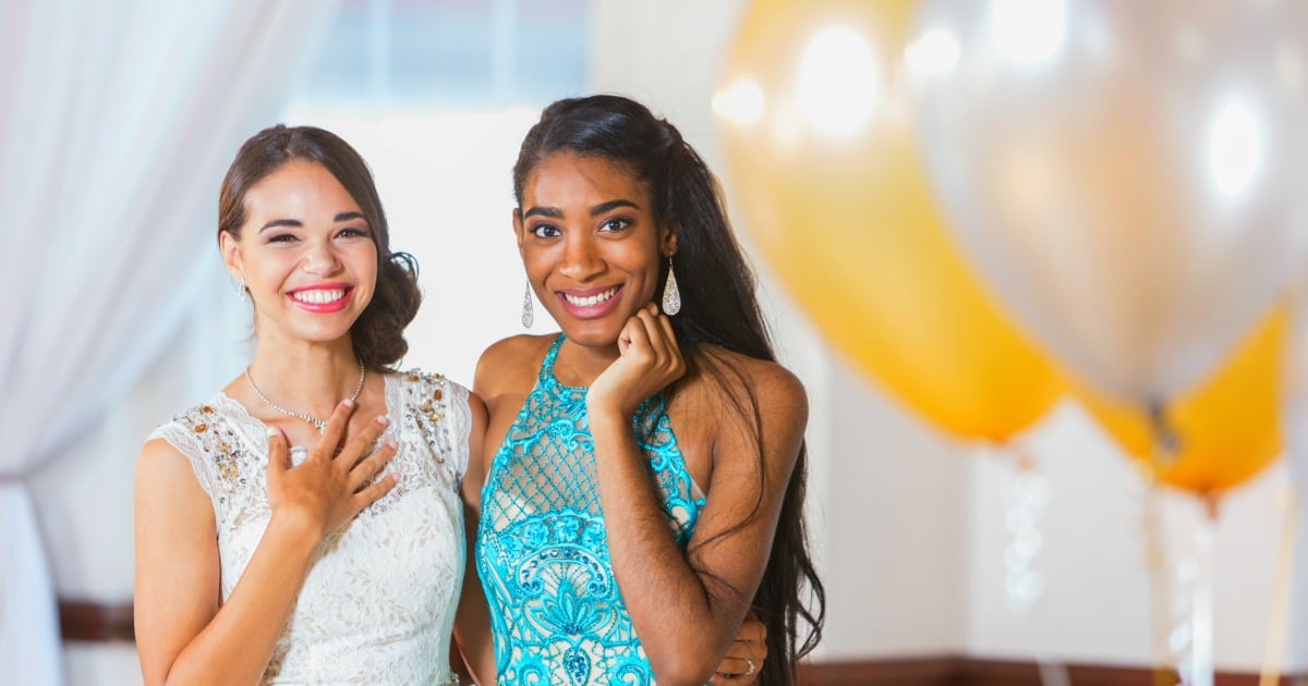 How much do formals cost? Two girls made a profit from their formal.