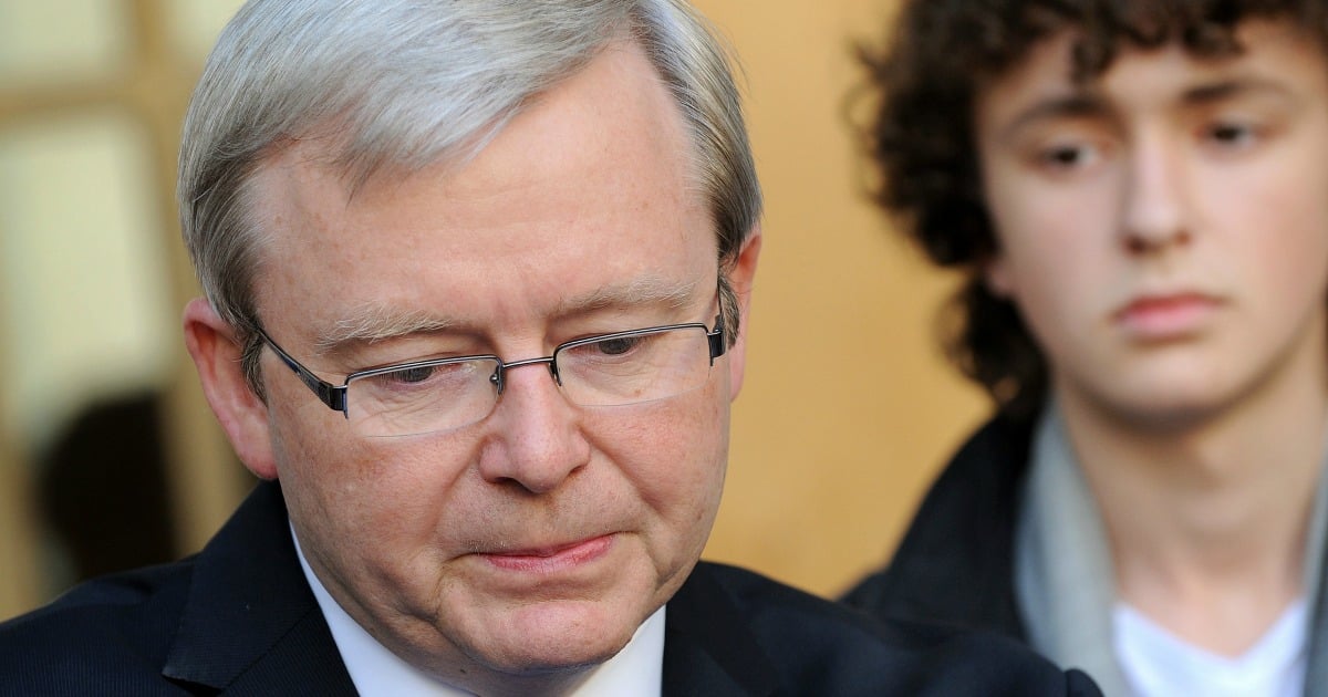 Kevin Rudd on the personal cost of the leadership spill.